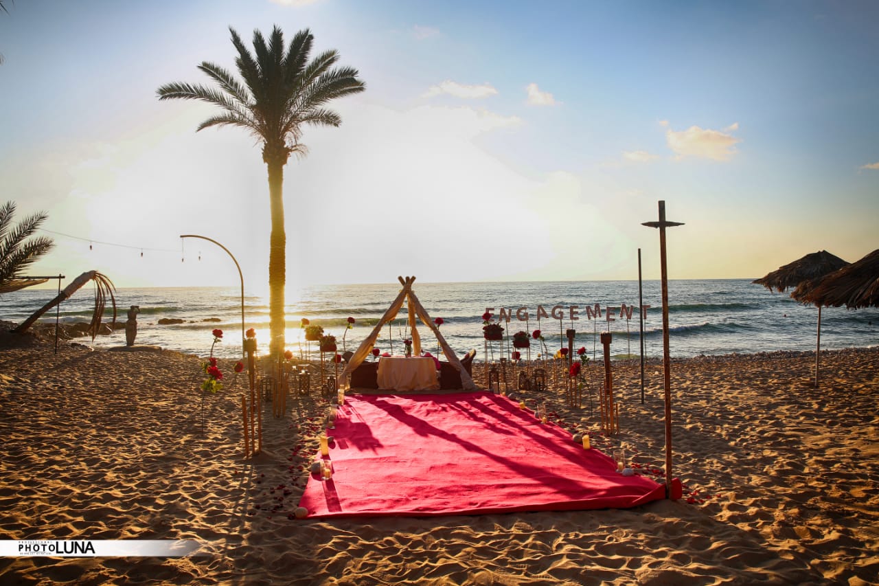 Romantic Dinner Made in Heaven - Janna Beach Resort and Hotel- منتجع جنة